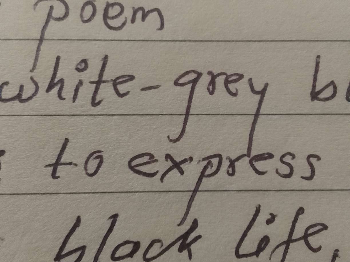 COLOUR POEM